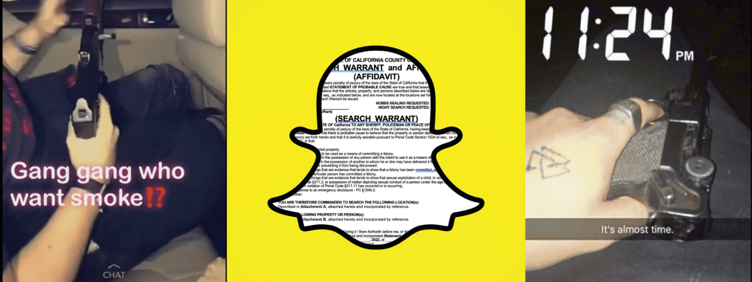 Writing Snapchat Search Warrants | Warrant Builder